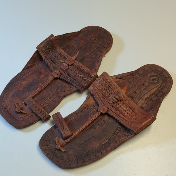 Shoes | Handcrafted Brown Leather Sandals | Poshmark